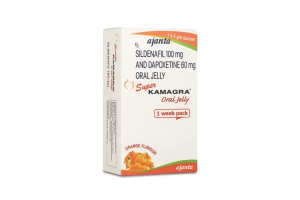 Super Kamagra Oral Jelly 160 Mg Sildenafil Dapoxetine