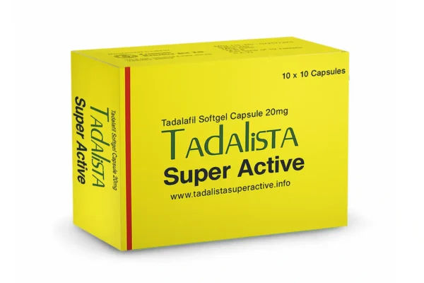 Buy Tadalista Super Active 20mg- Uses, Side Effects, Price