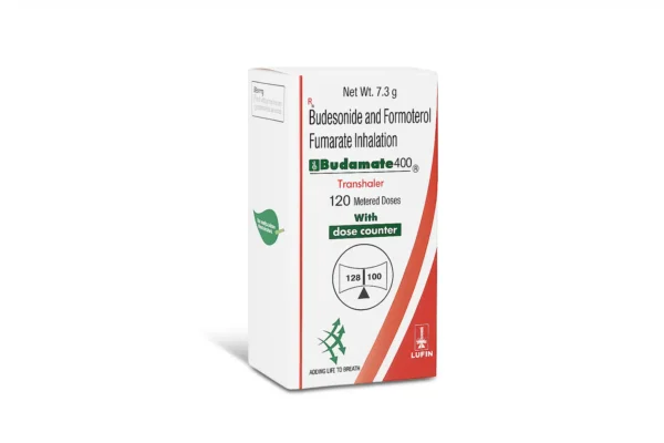 Buy Budamate 400 Transhaler 120 Mdi | Formoterol + Budesonide