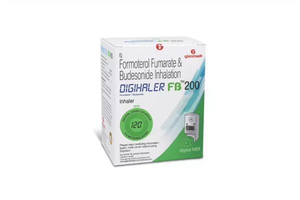 Buy Digihaler FB 200 Inhaler 120 Mdi | Formoterol & Budesonide