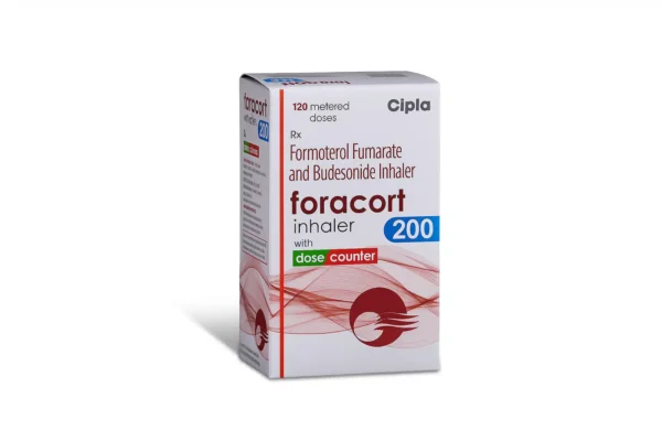 Foracort Inhaler 6/200 Mcg, Buy Online, Formoterol & Budesonide