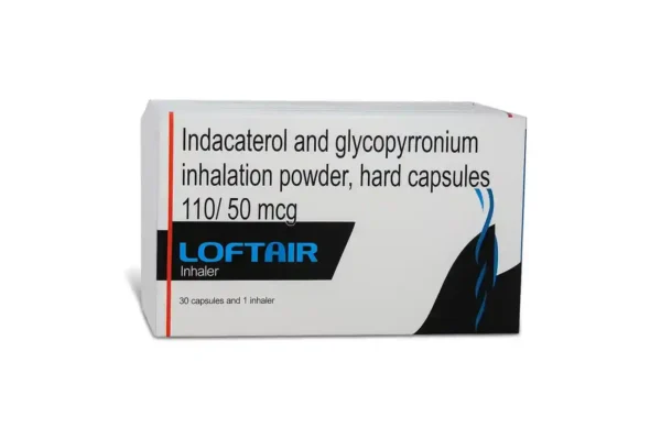 Loftair Inhaler 100 Mcg / 50 Mcg – Dual Bronchodilator
